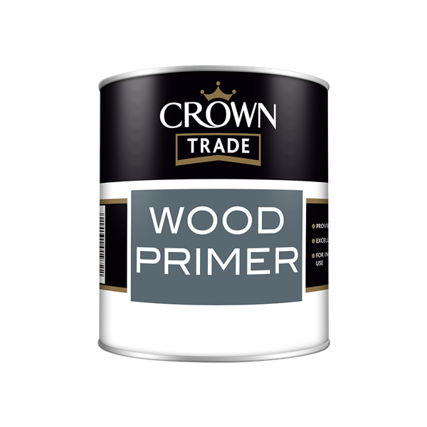 Crown Trade Wood Primer 1ltr | Paint