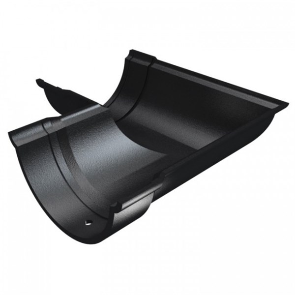 Cast Iron Beaded 90 Degree Double Socket Angle | Beaded Cast Iron Gutter