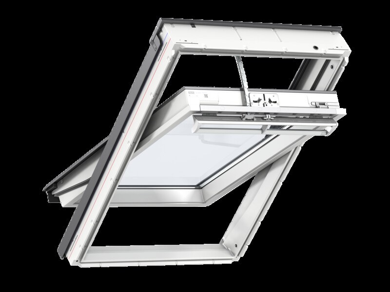Velux Integra Electric White Polyurethane Roof Window | Velux Windows