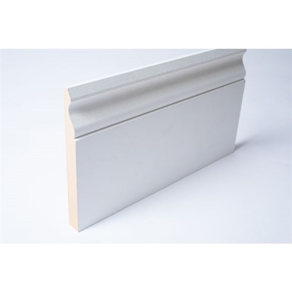 Ogee & Bead Facing Primed MDF 14.5x69mm 5.4m | MDF Skirtings & Facings