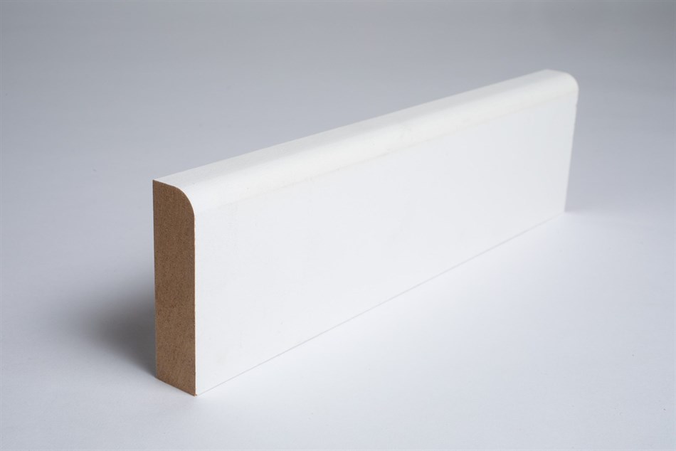 Single Pencil Round Primed MDF 12x94mm 5.4m | MDF Skirtings & Facings