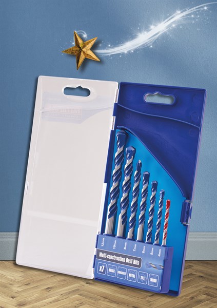 Faithfull 7 Piece Multi-Construction Drill Bit Set | Real Deal Tool ...